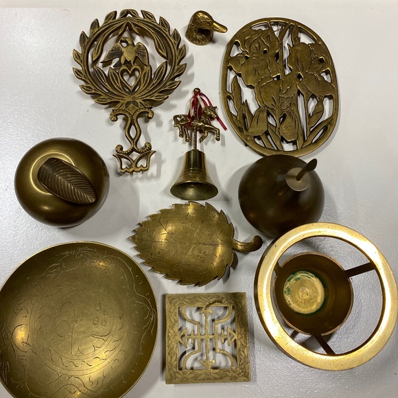 Brass | Other | Vintage Brass Lot Bundle | Poshmark